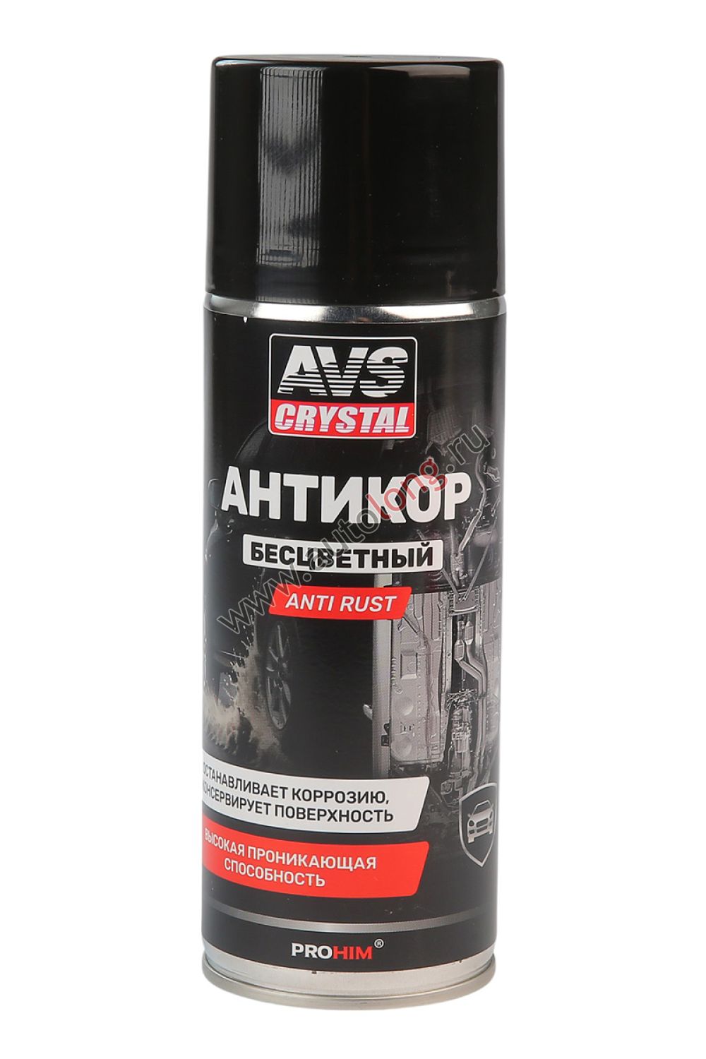 Антикоррозийное покрытие Anti rust (прозрачное) аэрозоль AVS AVK-956 520 мл. купить по низким ...